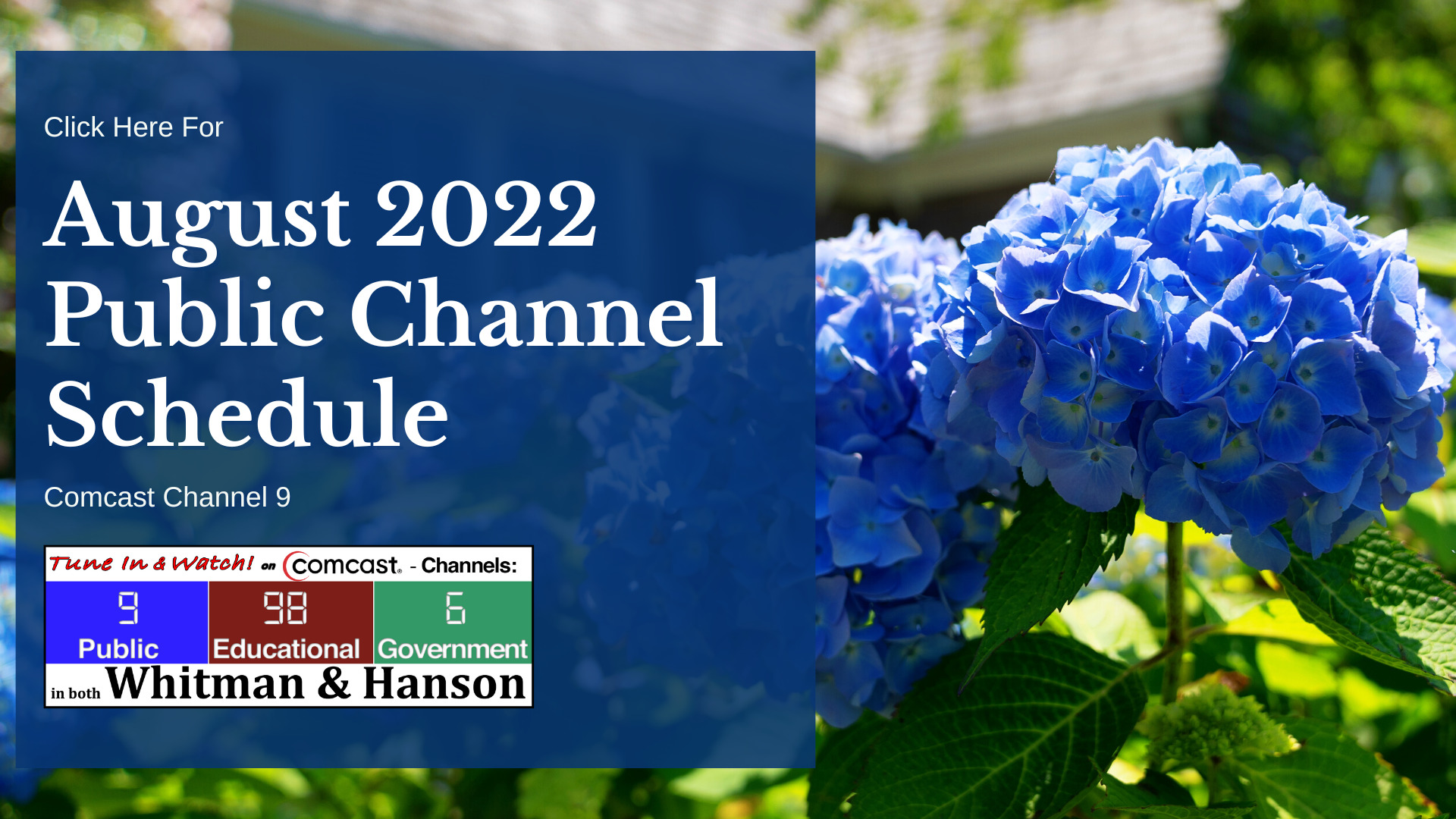 WHCA-TV – Providing community access to media in the towns of Whitman ...